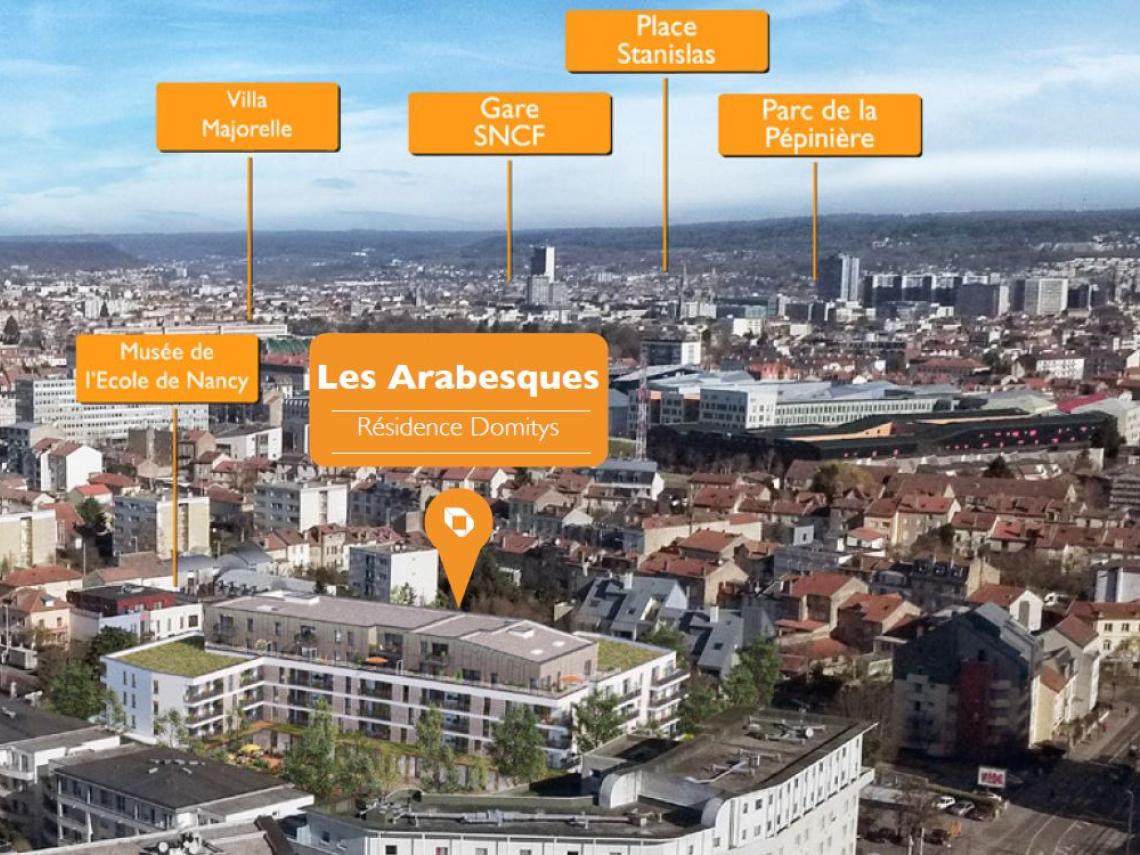 Résidence Senior Domitys Les Arabesques NANCY - 54000 - Nancy ...